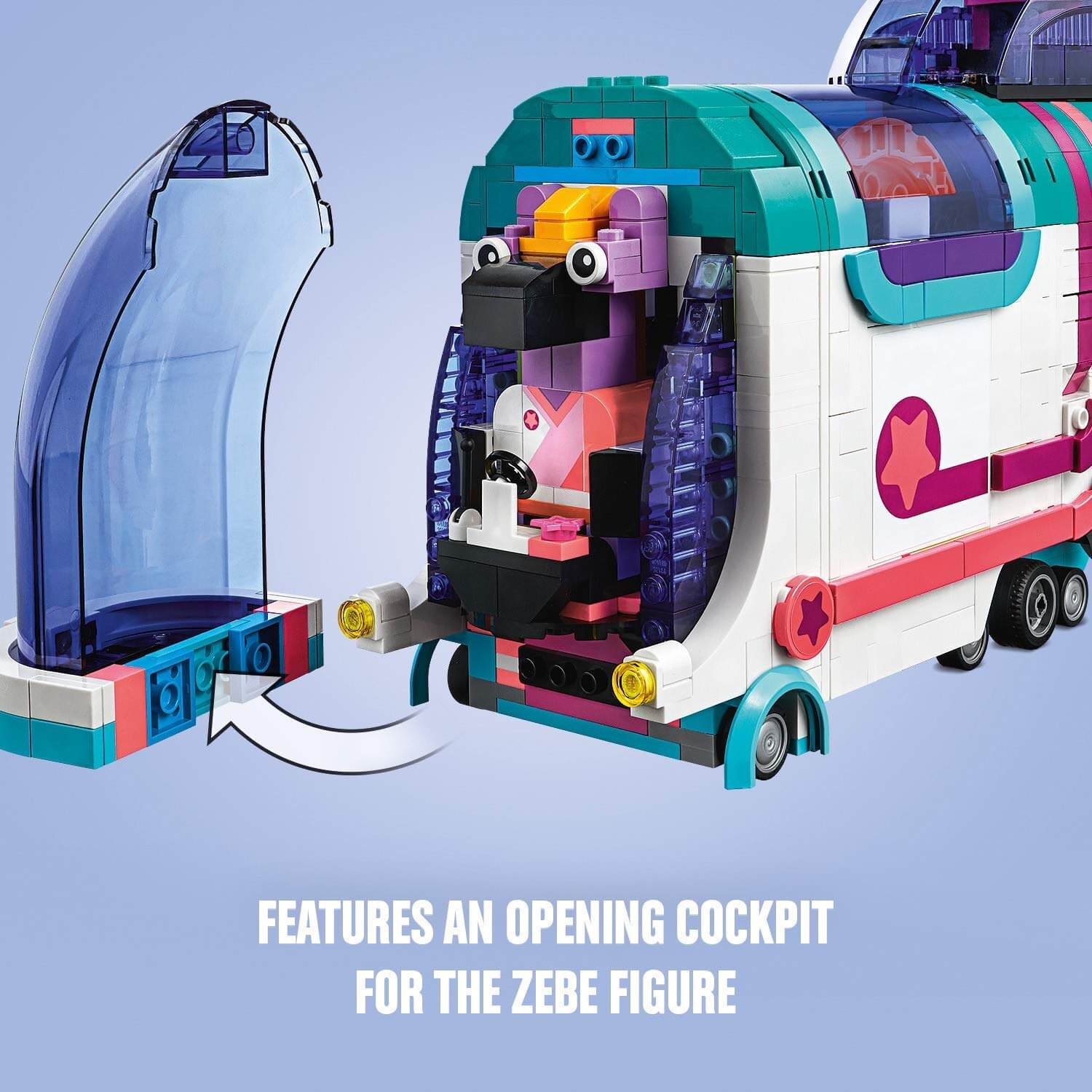 乐高大电影2 THE LEGO MOVIE 2 70828 Pop-Up-Party-Bus 梦幻派对巴士，现在到手43.9欧！！ 2019 ...