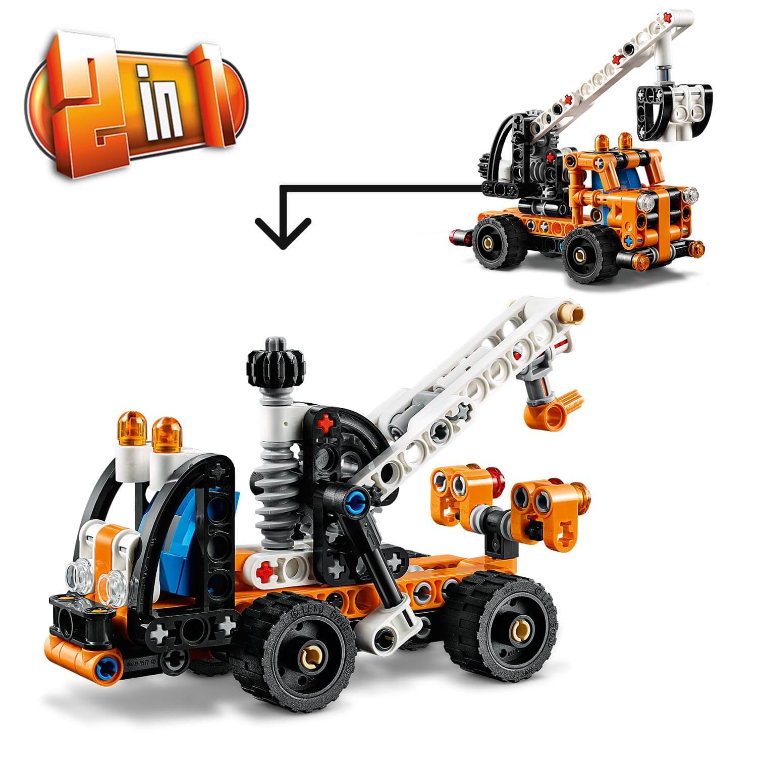 乐高科技系列 Lego 42088 Technic 车载式吊车 适合7岁以上，到手6.69欧，原价9.99欧！特价！ 2020-05-19 ...