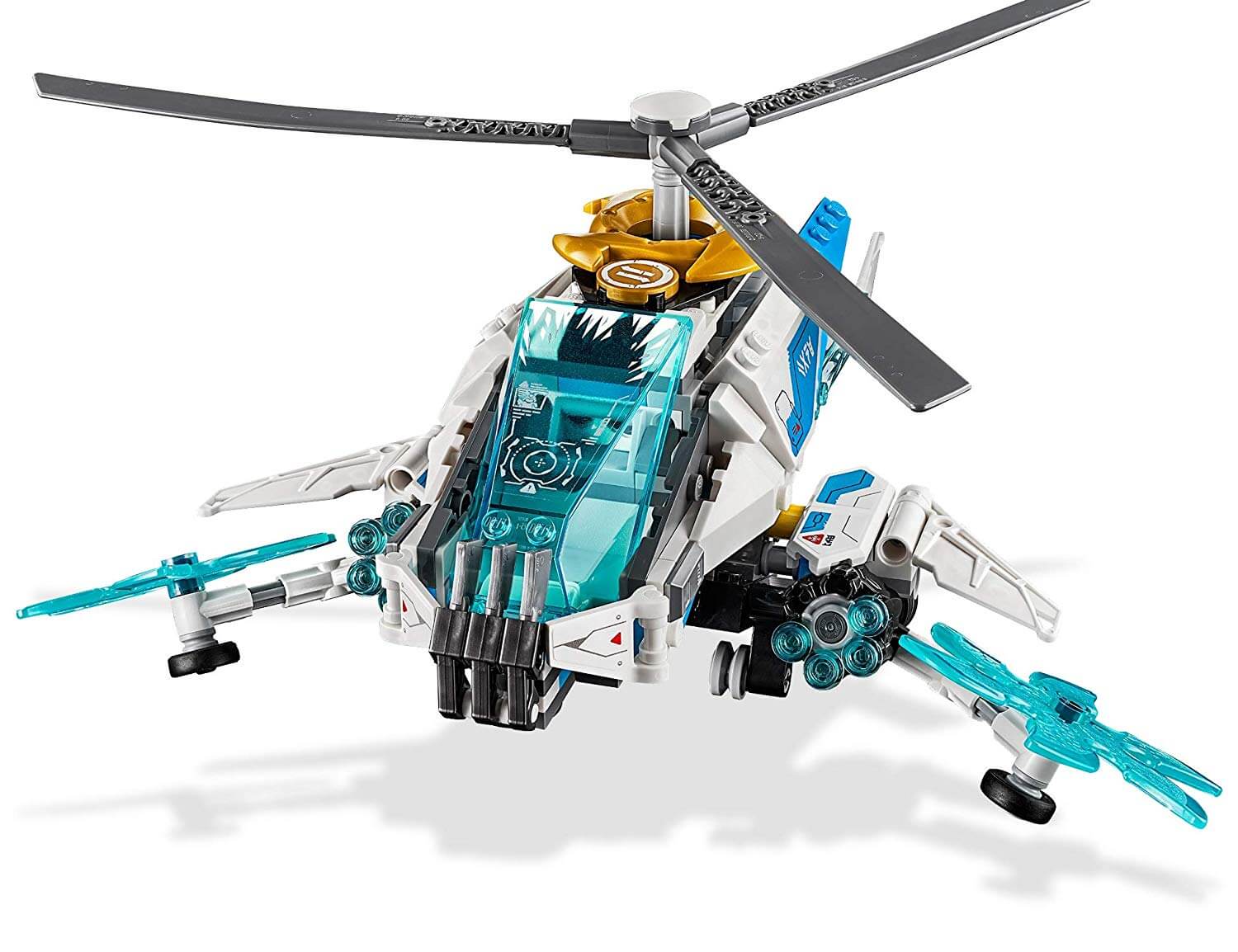 乐高幻影忍者系列 LEGO Ninjago 70673 ShuriCopter 冰忍的直升机，现在到手14.99欧！！ 2019-12-21 ...