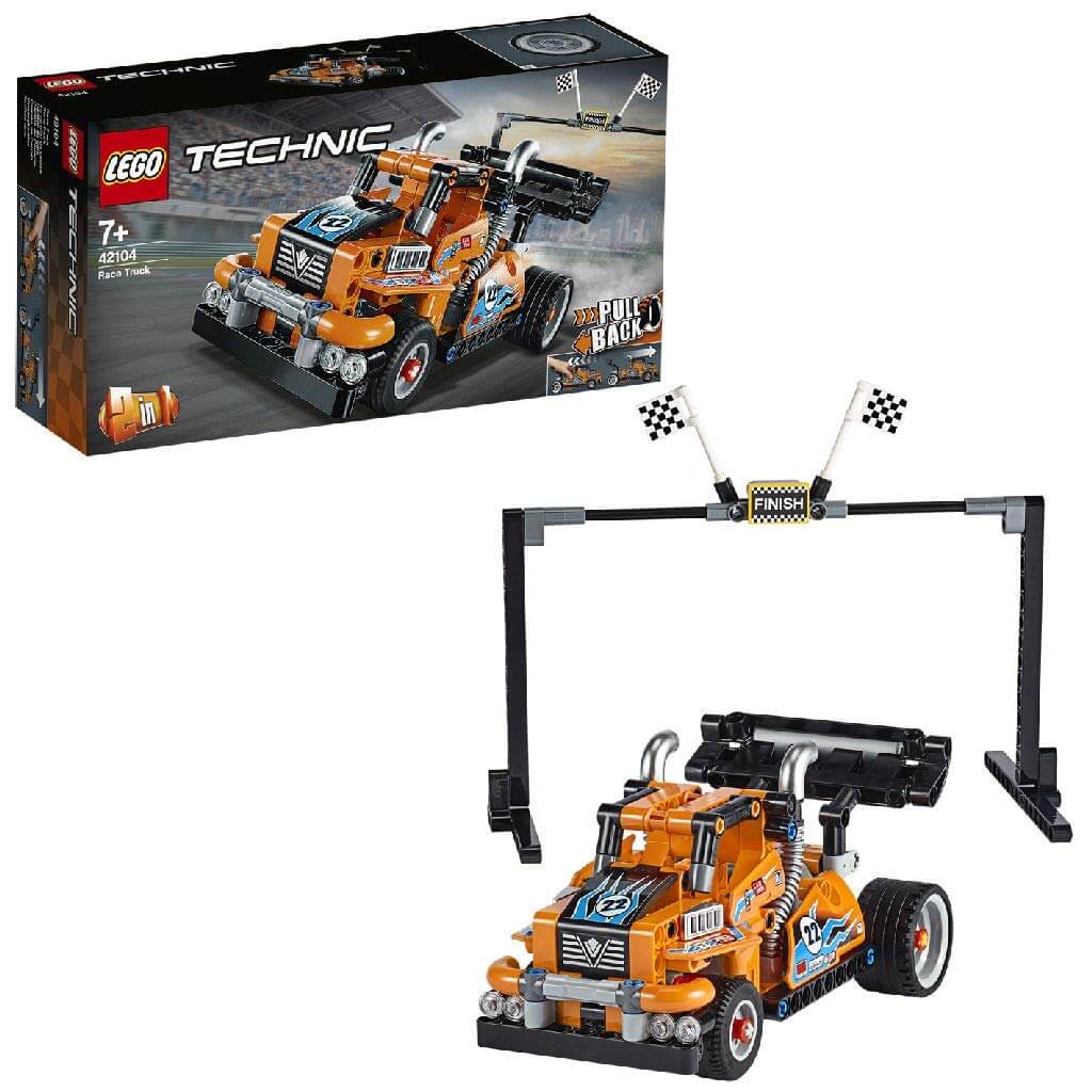 LEGO Technic 42104 - Renn-Truck, Bauset für 11.63 € 2020-10-31 LIDL ...