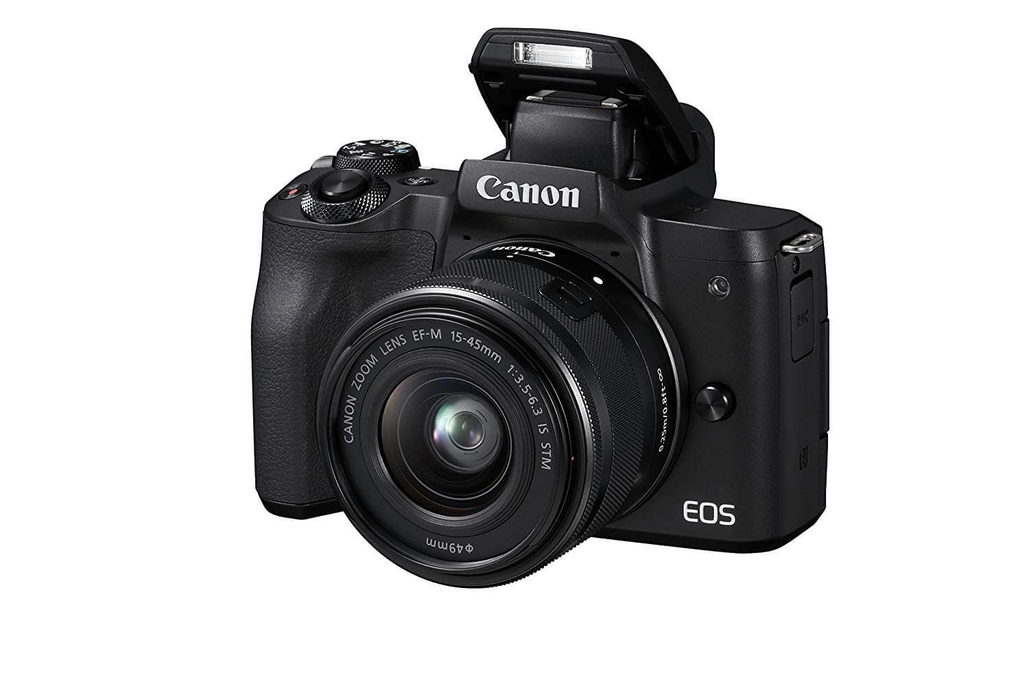 Canon EOS M50 Systemkamera mit 24,1 MP, 3 Zoll Touchscreen, Digic 8, 4K ...