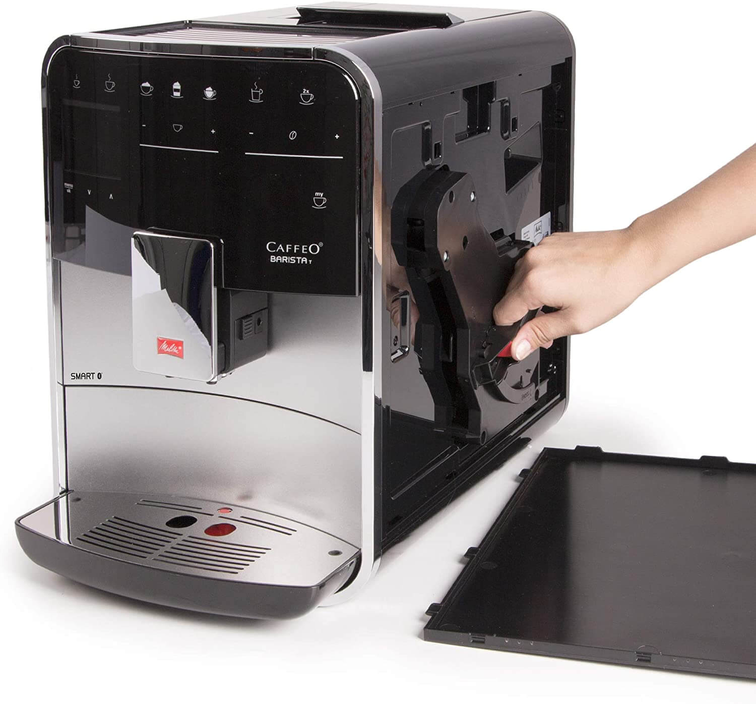 Melitta Caffeo Barista T Smart F831-101 Kaffeevollautomat, Smartphone ...