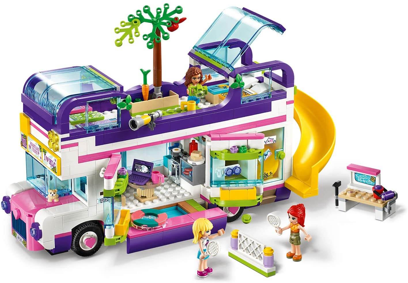 乐高好朋友系列 LEGO Friends 41395 友谊巴士 积木玩具礼物，到手43.39欧，原价68.23欧！全德免邮！ 2020-07 ...